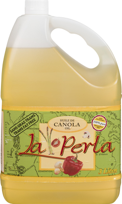 HUILE DE CANOLA LA PERLA - Répertoire des aliments québécois